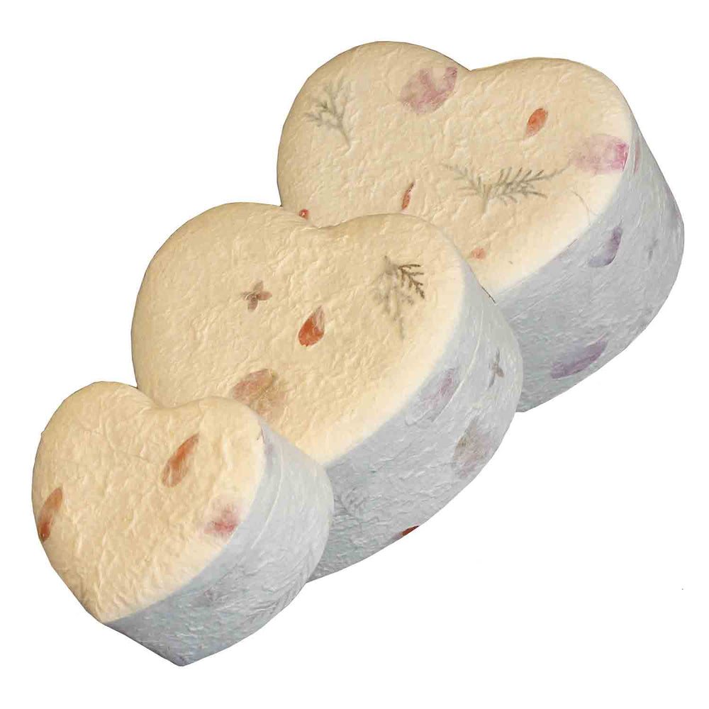 Love Heart Biodegradable Urns for Ashes - Adult | Urns For Angels